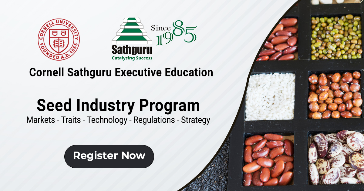 Seed Industry Leadership Program - Cornell Sathguru Executive Education