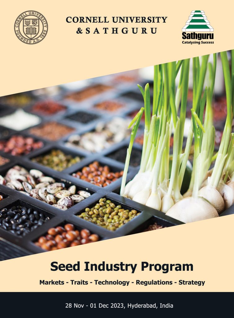 Brochure Seed Industry Program | Cornell Sathguru