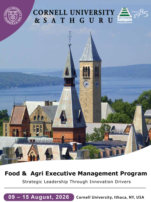 Brochure Food and Agri Executive Management Program | Cornell Sathguru
