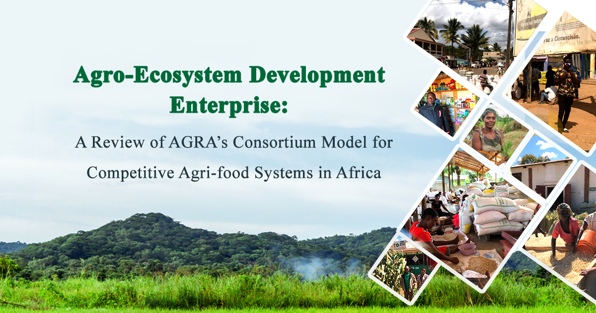 Deployment of Innovative Consortium Models for Inclusive Agricultural ...